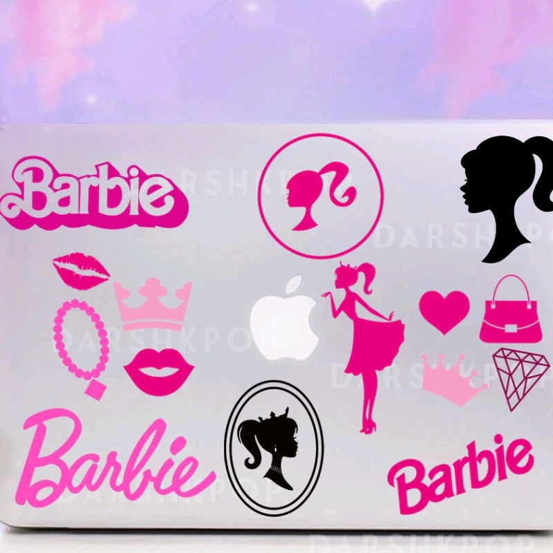 Barbie Waterproof Decals for Tumbler, laptop, phone Stickers | Shopee ...
