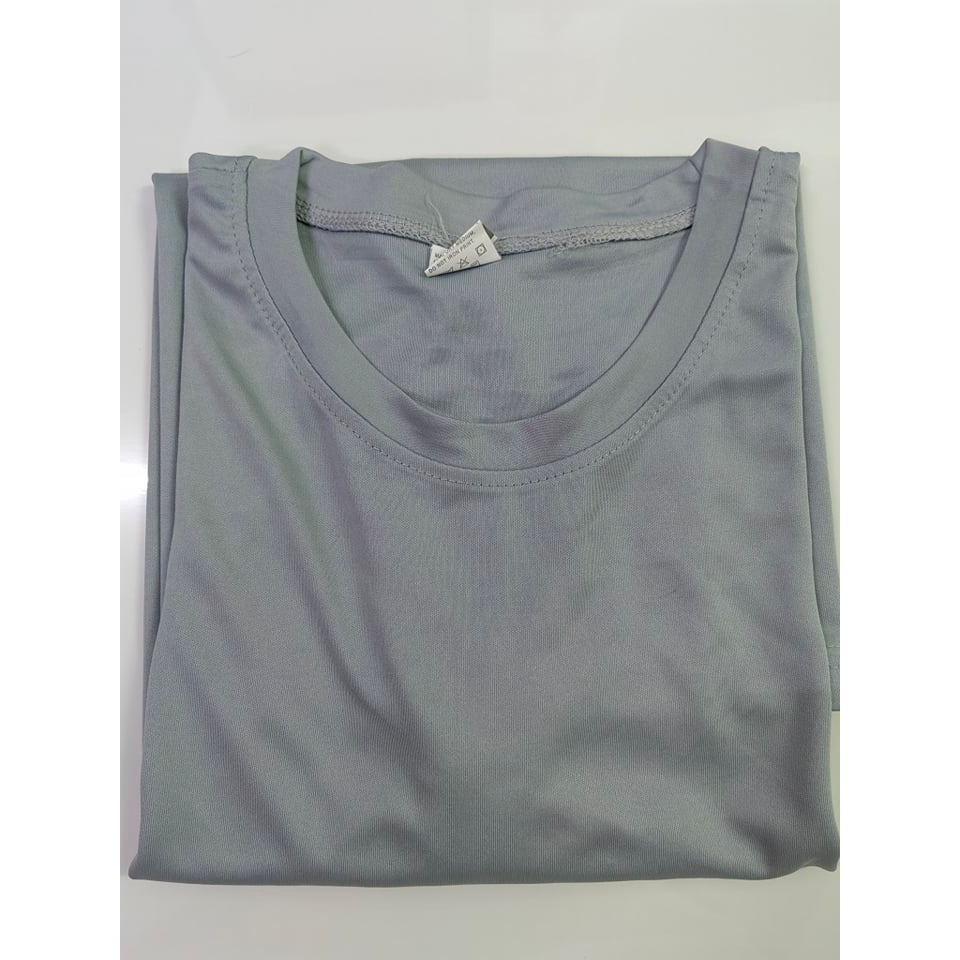 ACTIVE LIGHT ASH GRAY T-SHIRT UNISEX | Shopee Philippines