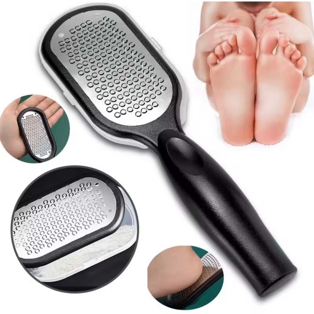 Stainless Steel Portable Rasp Pedicure Foot File Callus Remover Dead ...