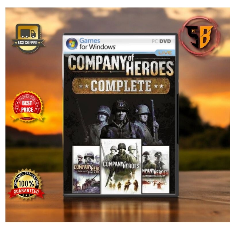 PC Laptop Video Game COH Company Of Heroes Complete Edition +DLCs USB ...