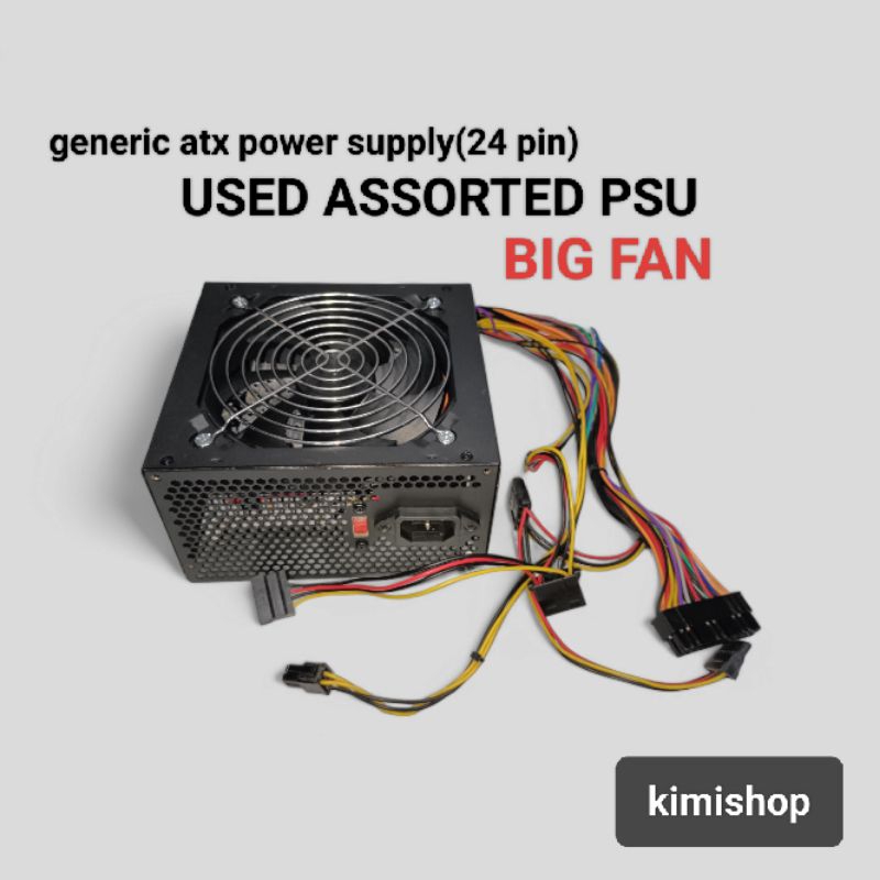 GENERIC atx power supply REFURBISHED | Shopee Philippines