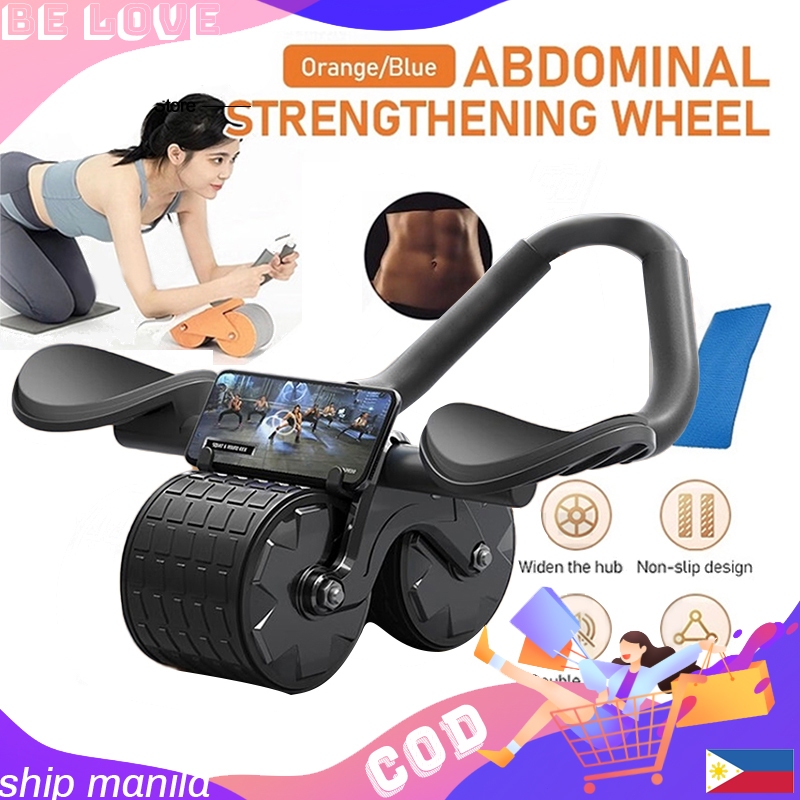 Anne Beginner Abdominal Health Wheel Support Rebound Ab Rollers Fitness ...