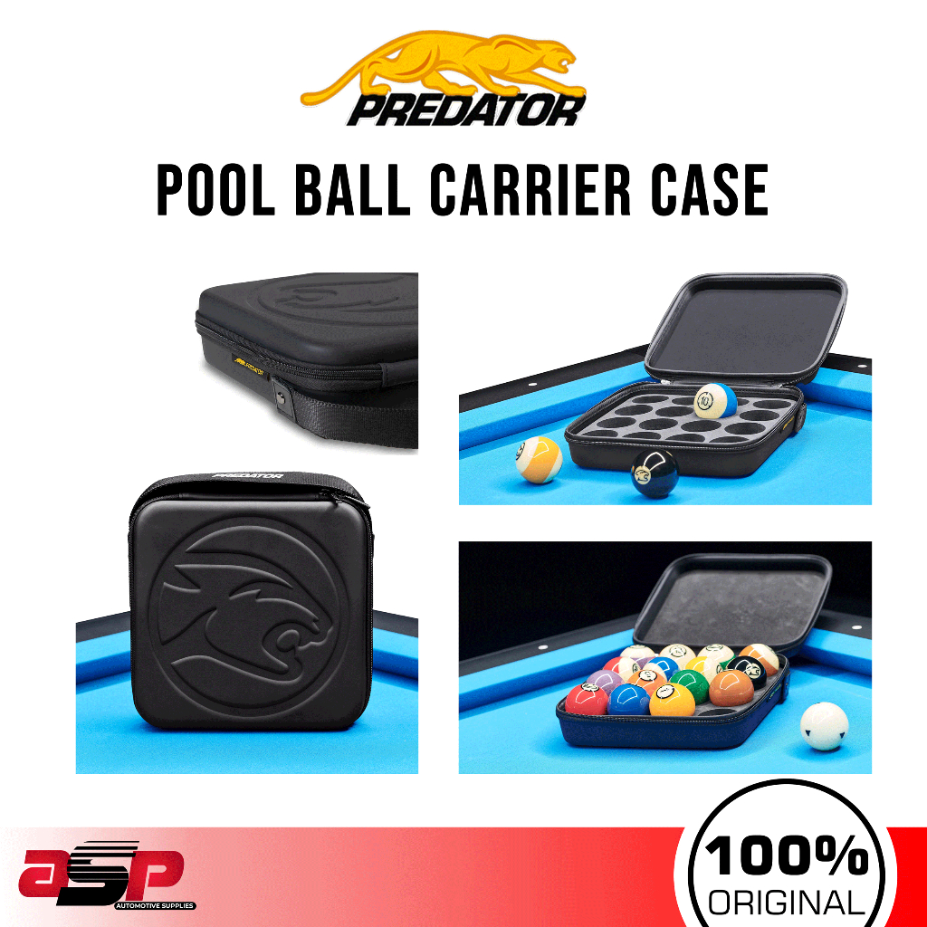 Predator Pool Ball Carrier Case - Billiard Pool Ball Bag | Shopee ...