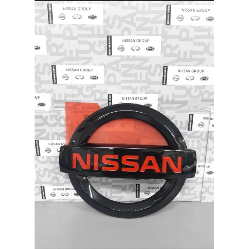 Genuine Nissan Navara D23 NP300 PRO4X REAR TAILGATE EMBLEM BLACK | Shopee Philippines