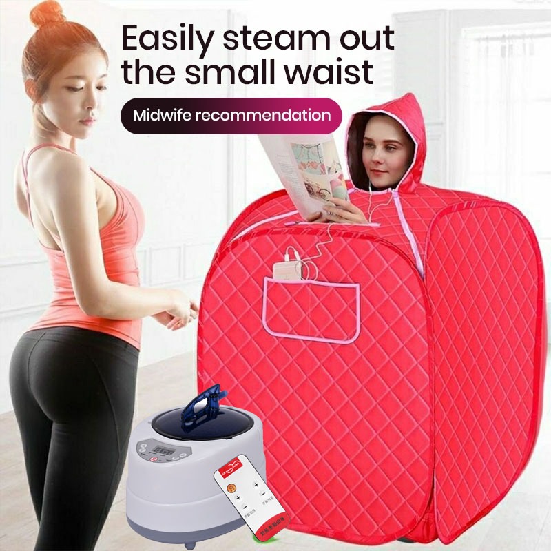 9SPEED Personal Home Steam Sauna Tent Portable Set Folding Spa Indoor ...