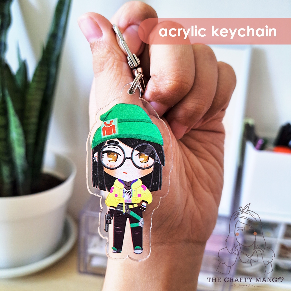 Valorant Agents Acrylic Keychain | The Crafty Mango | Shopee Philippines