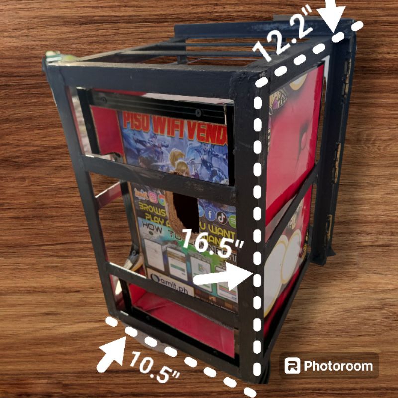 Wifi Vendo Box Cage Only Casing Finish Quality Outdoor | Shopee Philippines