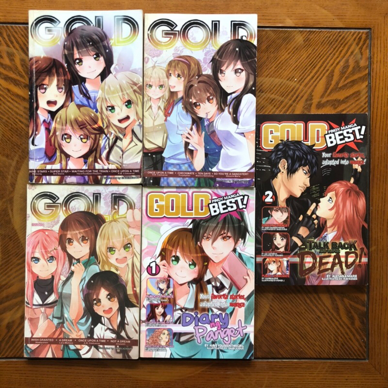 [Pre-loved] Pinoy Manga Series - She Died by HYSTG, Gold Series, Gold ...