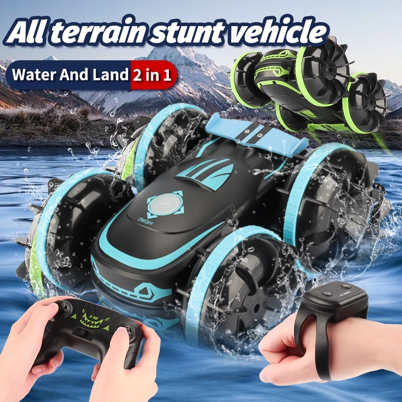 Multi-functional Amphibious Stunt Car Gesture Induction Flip 360 Degree ...
