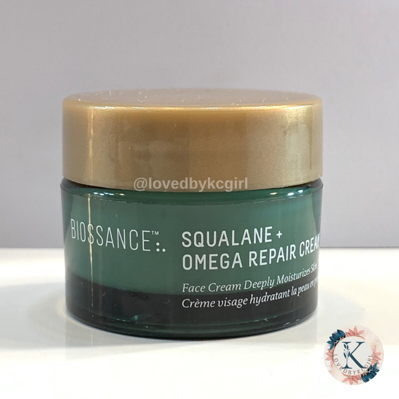 BIOSSANCE Squalane + Omega Repair Cream 15mL (Unboxed) | Shopee Philippines