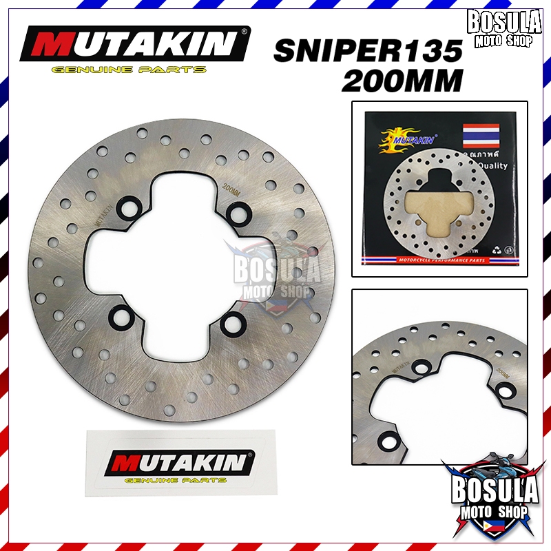 MUTAKIN Rear Disc Brake Rotor Suit for Sniper 135 200mm 4 Holes ...