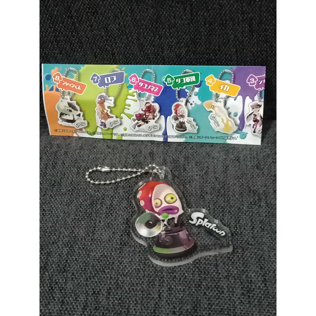 Splatoon Collectible Acrylic keychain (New) | Shopee Philippines