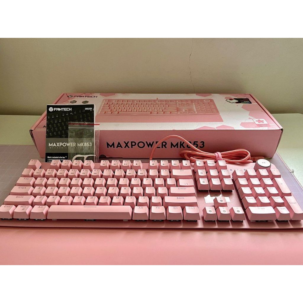 Fantech mk853 MAXPOWER Mechanical Gaming Keyboard | Shopee Philippines