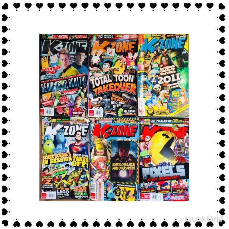 K-Zone Magazine(Back Issue) (Random Cover) | Shopee Philippines