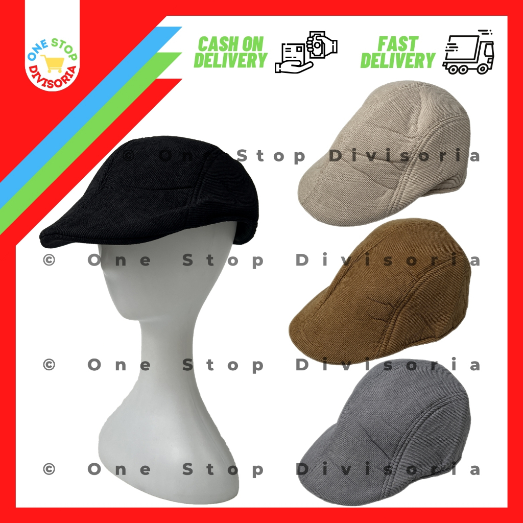 [Adults] Corduroy | Peaky Blinders Newsboy Baker Boy Country Golf Flat ...