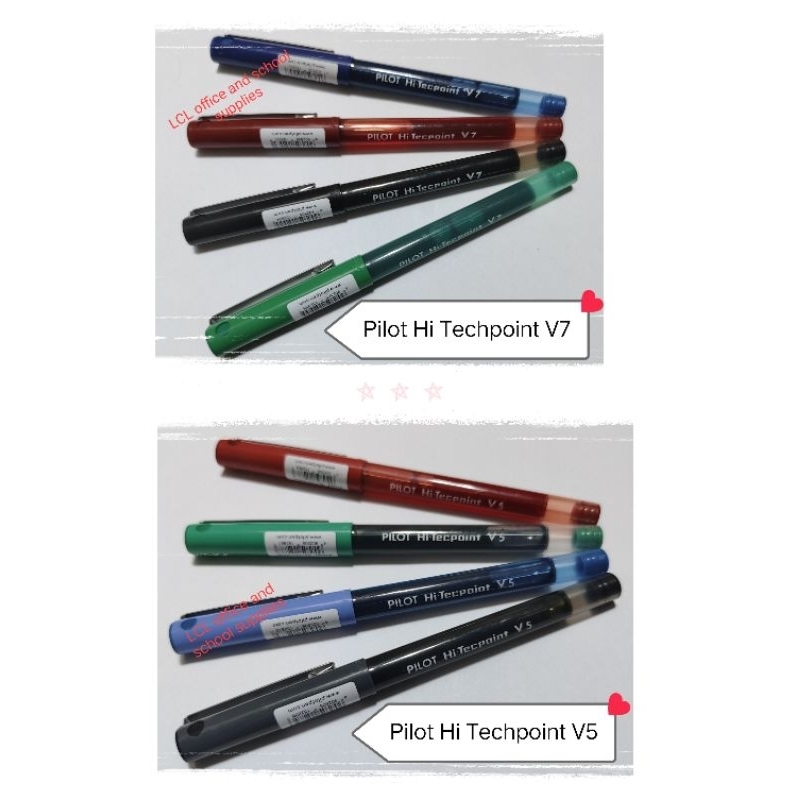 Pilot Hi-Techpoint V5 & V7 - sold per pc | Shopee Philippines