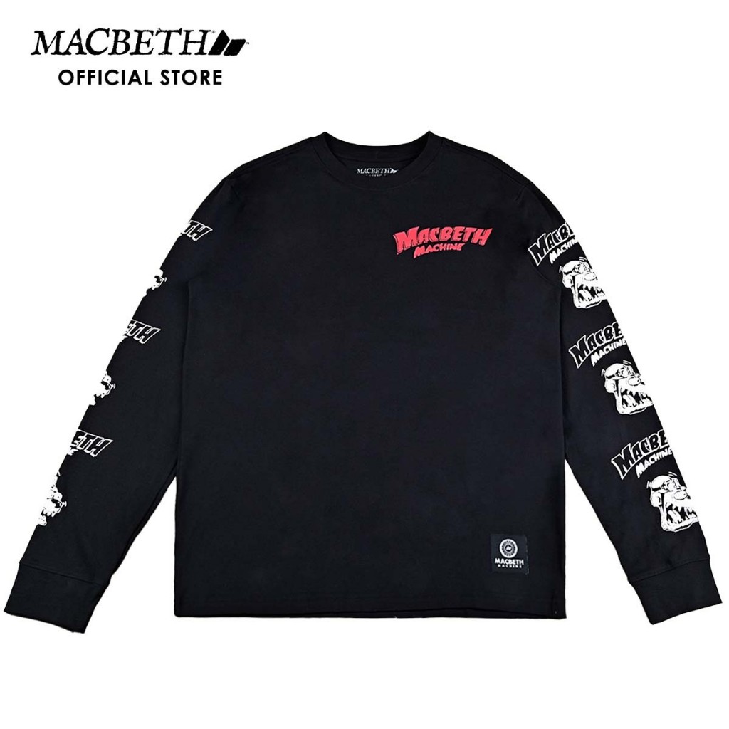 Macbeth Machine Men's Long Sleeve Tee " RIDER FINX LS " ( SALE ) | Shopee Philippines