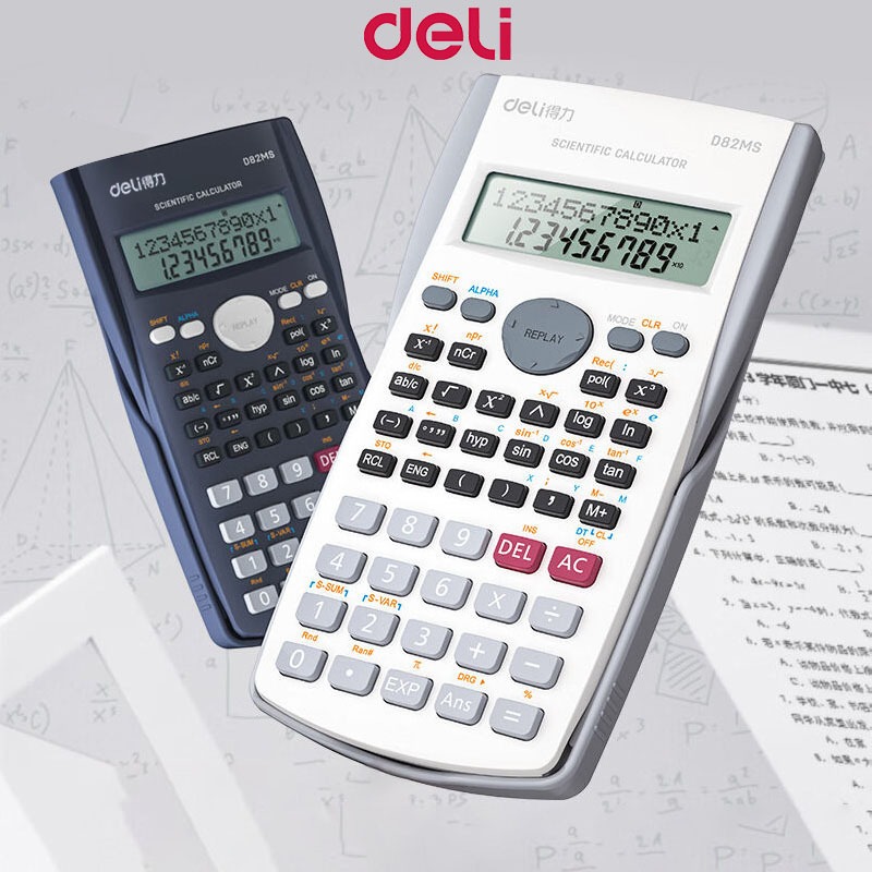 Deli Scientific Calculator Function Plus Calculator Multifunction ...