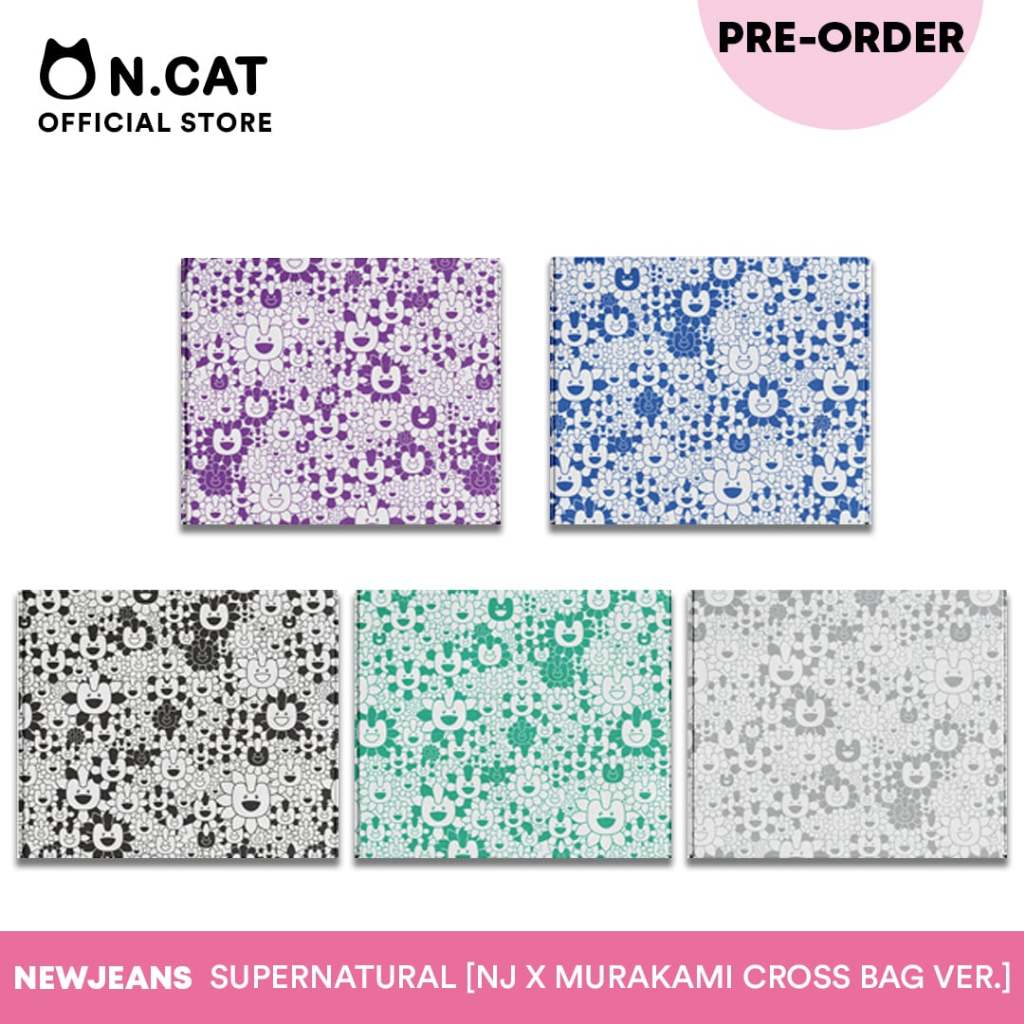 NCAT NEWJEANS - Supernatural (NJ x Murakami Cross Bag Version) | Shopee ...