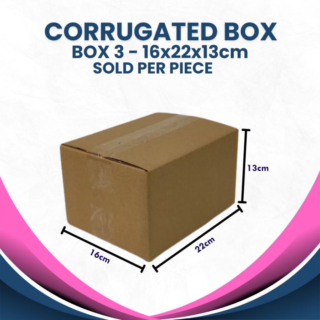 Shipping Box || Courier Box || RSC Boxes sold per 1pc || Corrugated Box ...