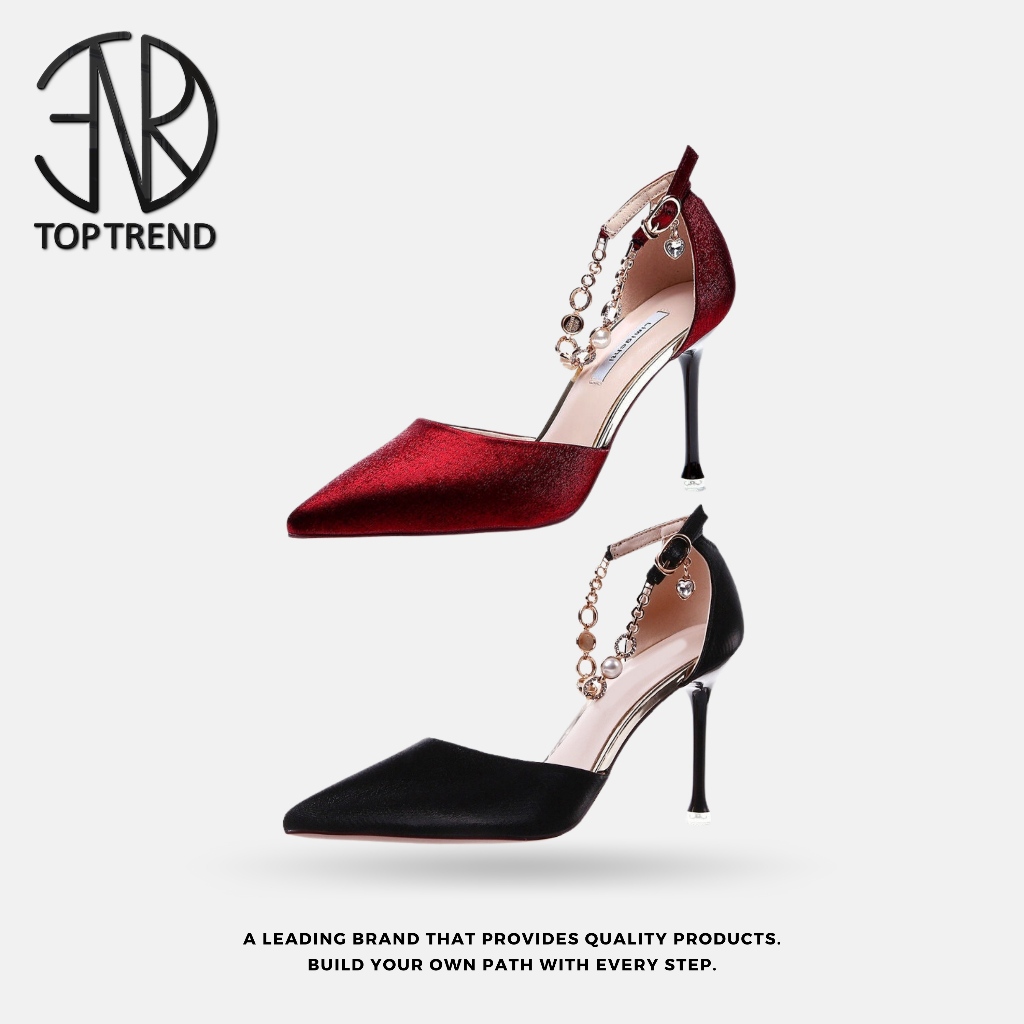 TOP TREND PH 2025 Elegant Pointed Toe Stiletto Sandals High Heels for ...