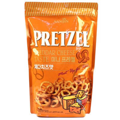 Samjin Cheddar Cheese Taste Pretzel [300g] | Shopee Philippines