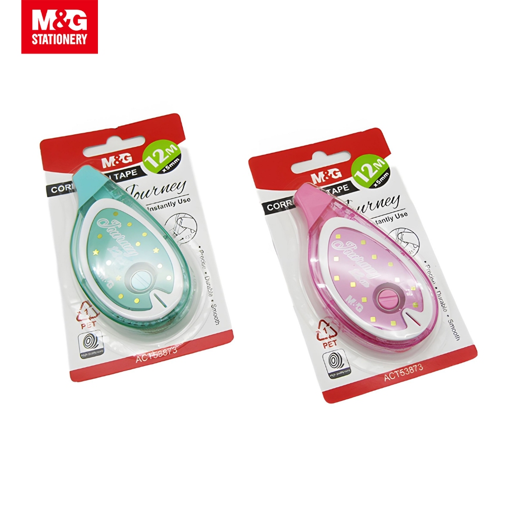 M&G CORRECTION TAPE ( JOURNEY ) 12M X 5MM | Shopee Philippines