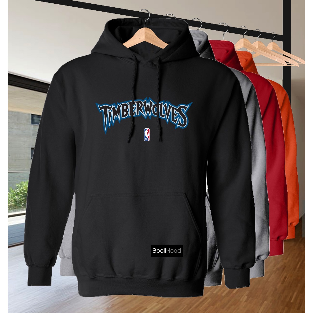 Hoodie Jacket Timberwolves New Black Pullover Sweater Long sleeve ...