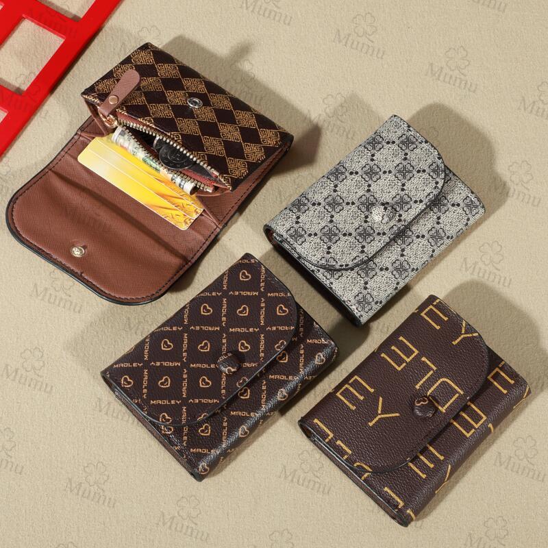 Mumu 1088 Cute Leather Woman Wallet Card Holder For Women Coin Purse ...