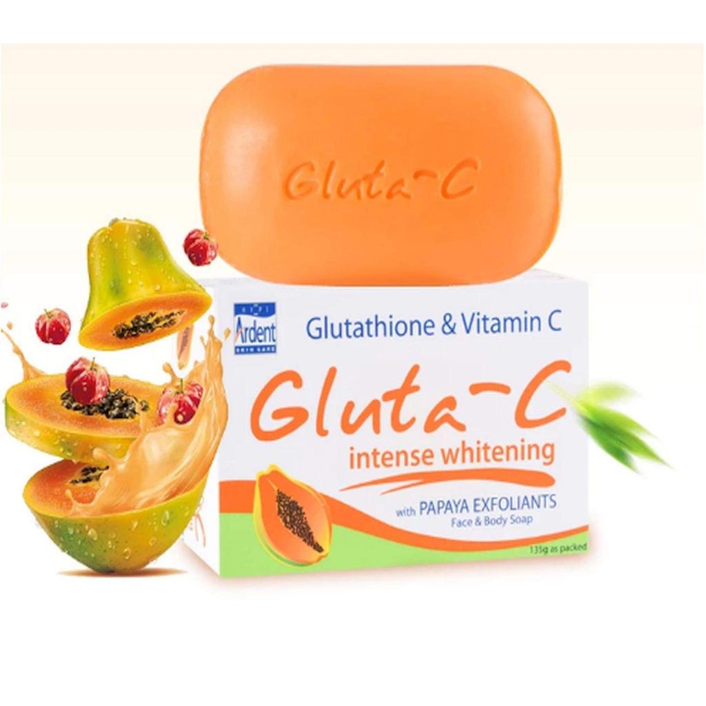 Gluta C Intense Whitening Soap Papaya Exfoliants 135g | Shopee Philippines