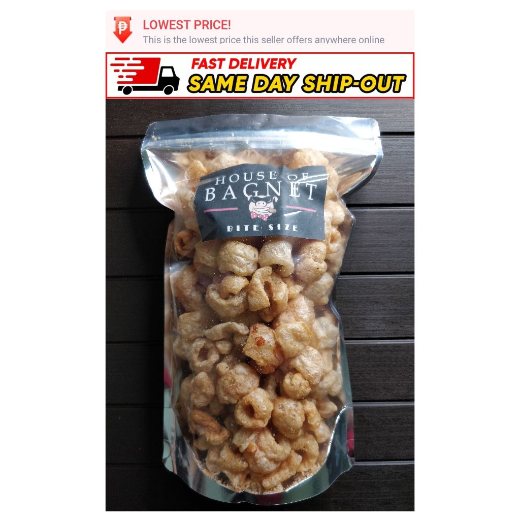Best Bite Size Chicharon Puro Original Or Spicy Flavor Baboy Special ...