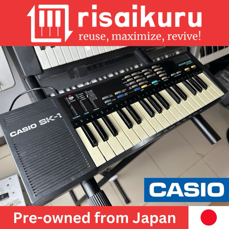 Casio SK-1 Sampling Piano Keyboard Organ | Shopee Philippines