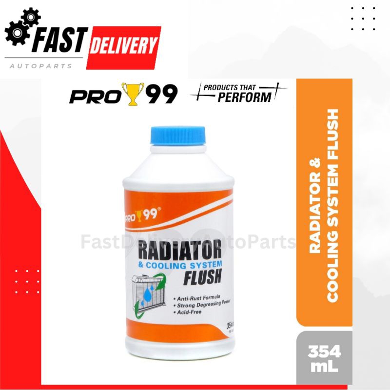 PRO-99 Car Radiator & Cooling System Flush Cleaner, 354ml Pro99 PRF ...