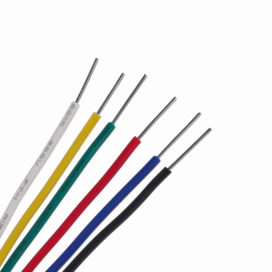 SOLID WIRE 22 AWG 1-METER RED BLACK JUMPER DIY PROJECT | Shopee Philippines