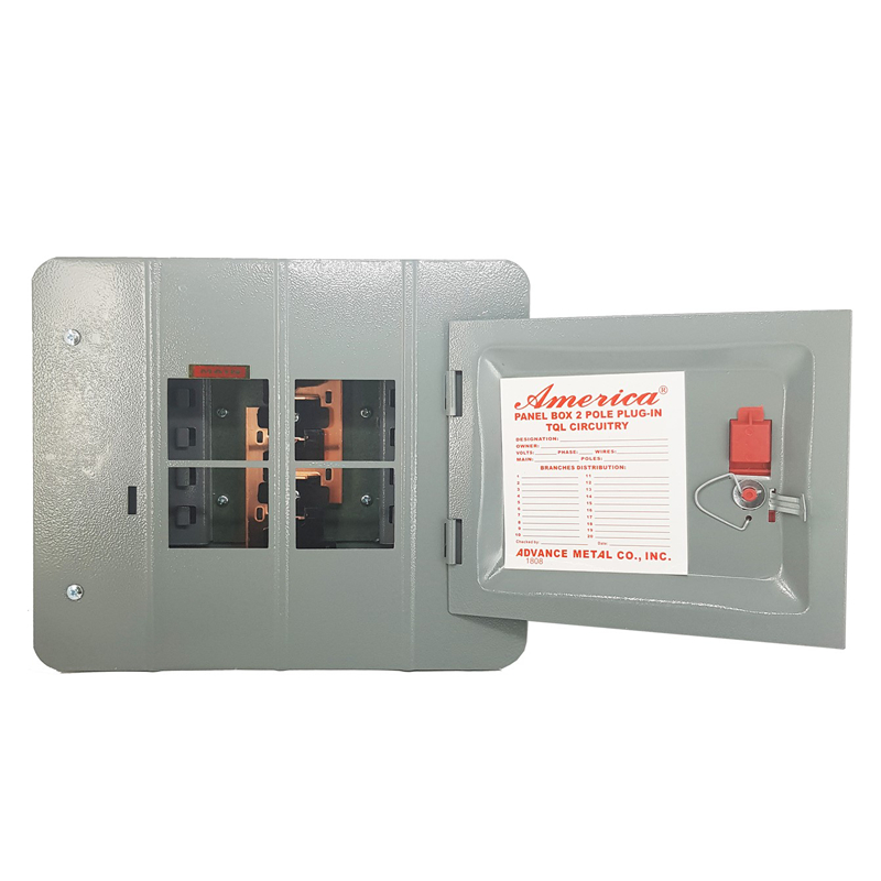 America Panel Box Panel Board 2 Pole (Plug-In) - 14 Branches 4 6 8 10 ...