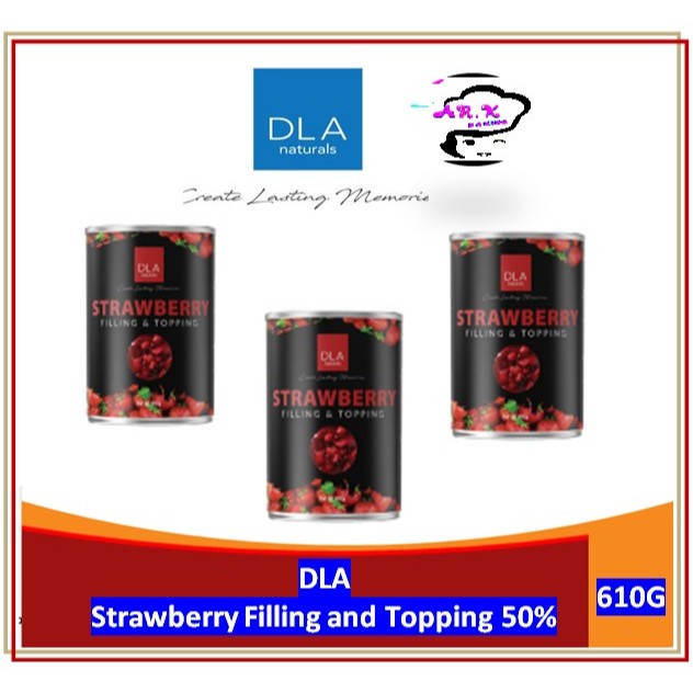 DLA Strawberry Filling and Topping Lafruta 50% 610g | Shopee Philippines