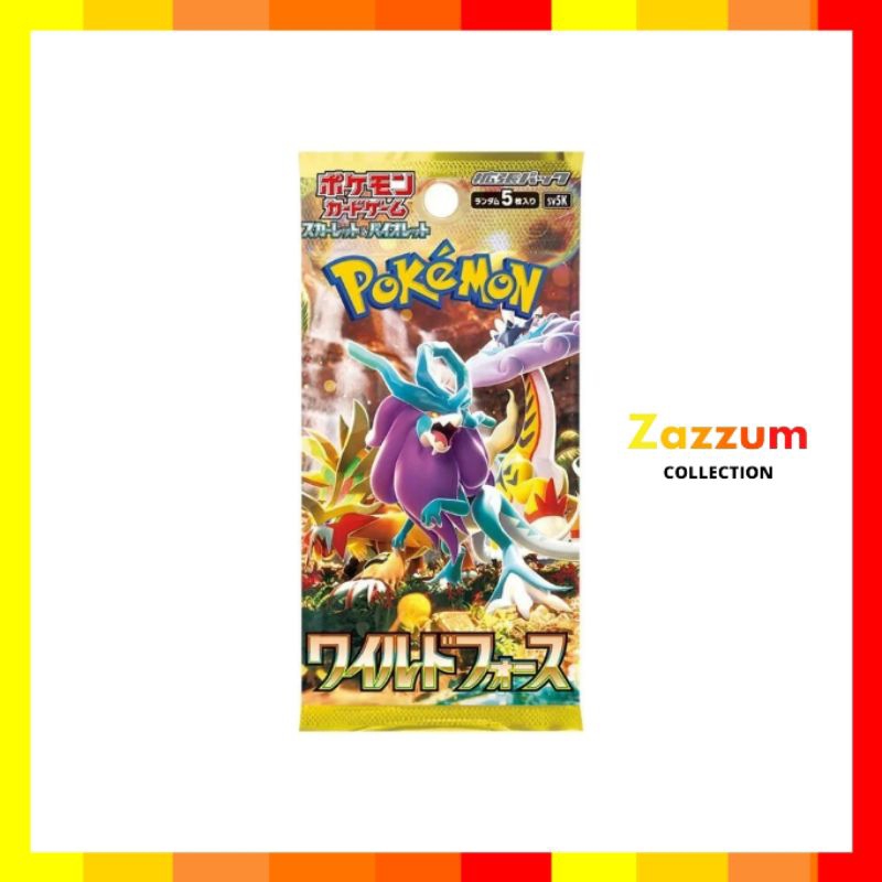 JPN Pokemon TCG Wild Force Japanese Booster Pack/Temporal Forces: IR ...