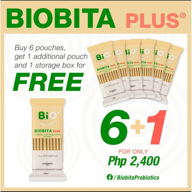 Biobita Plus Probiotic Food Supplement Granules | Shopee Philippines