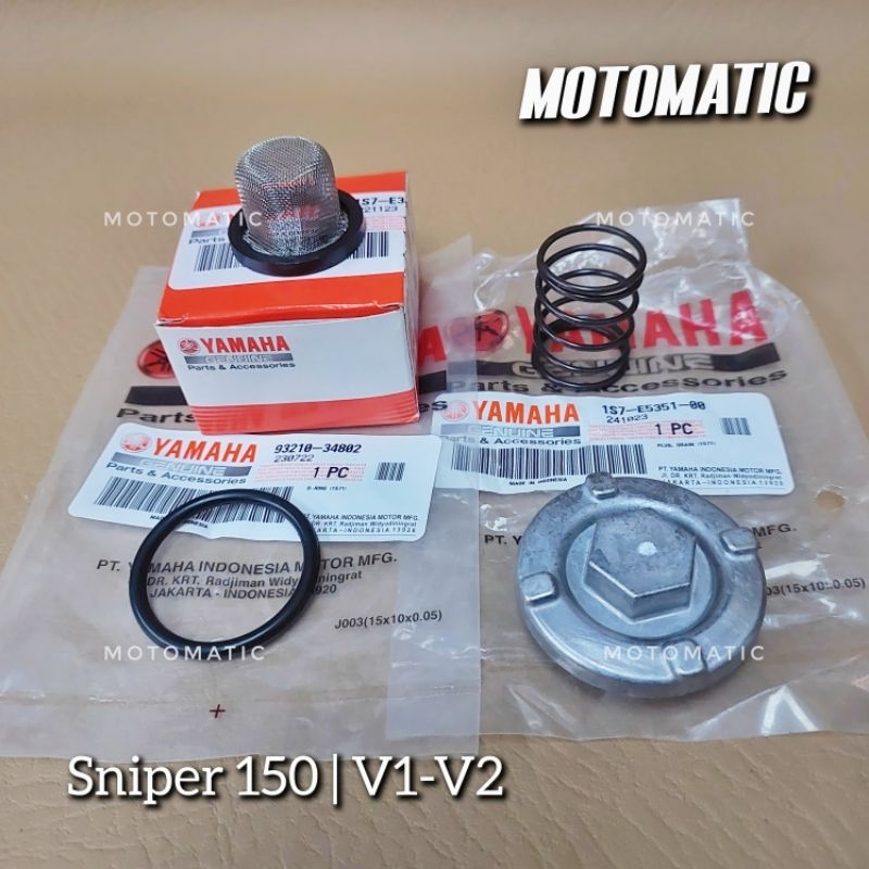 Extra Large Oil Drain Pan Oil Drain Plug 4HC 15351 00 00 For Yamaha 350 ...
