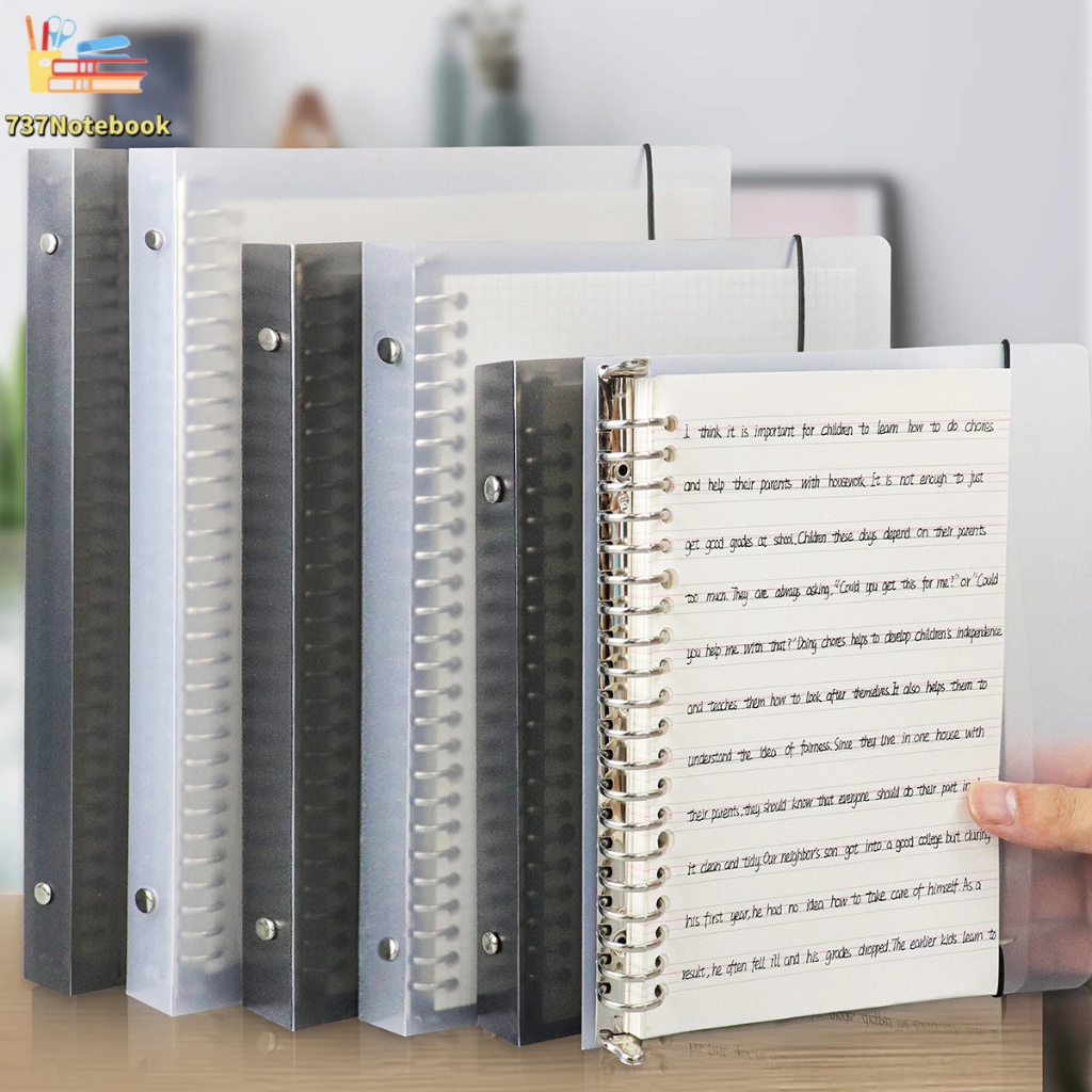 Loose Leaf Notebooks B5 A5 Refill Binder Notebook Replacable Metal Ring ...