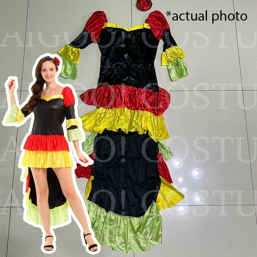 United Nations Brazil Costume for Teens Women Adults Argentina Dance ...