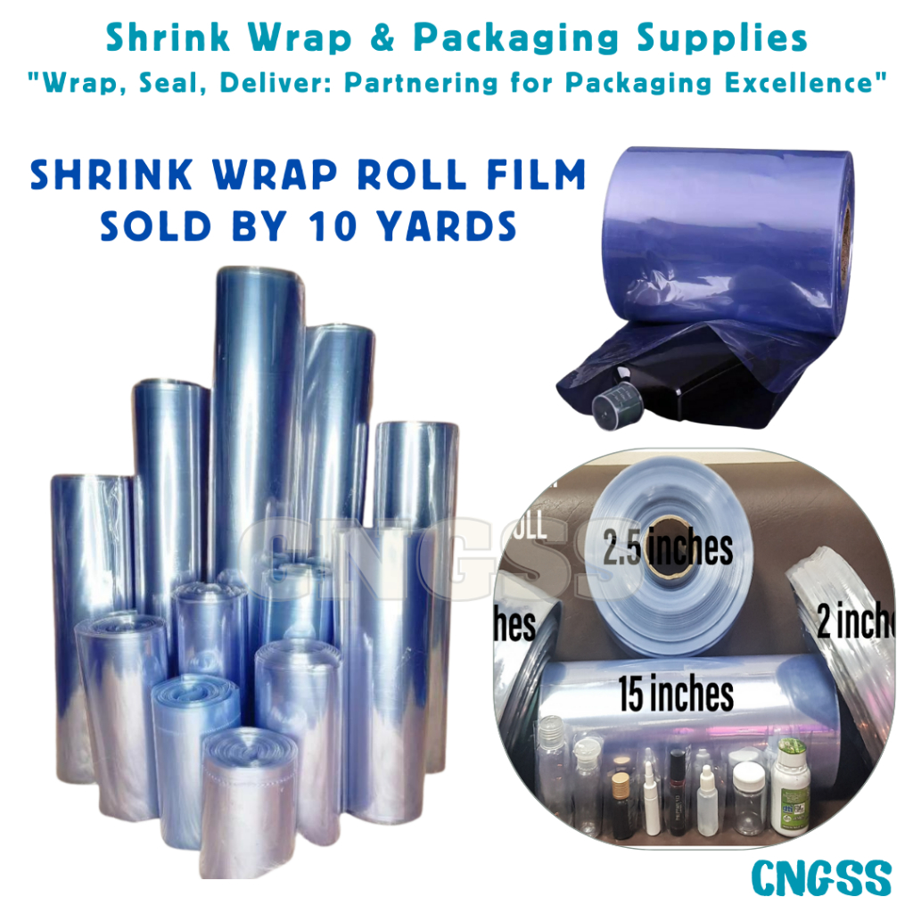 PREMIUM TUBE ROLL WRAP SHRINKABLE PLASTIC SEAL/ SHRINK WRAP FILM ...