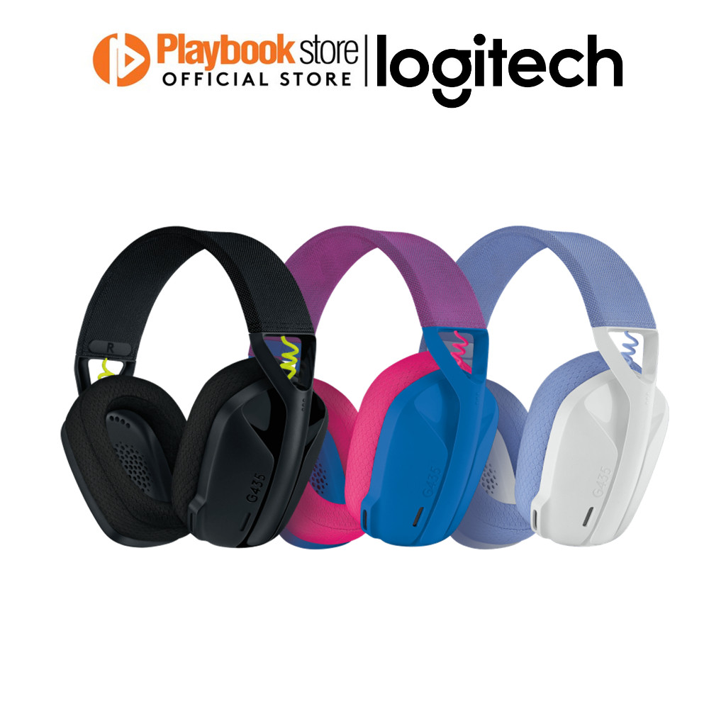 Logitech G435 LIGHTSPEED Ultra-Light Bluetooth USB 2.0 Rechargeable ...