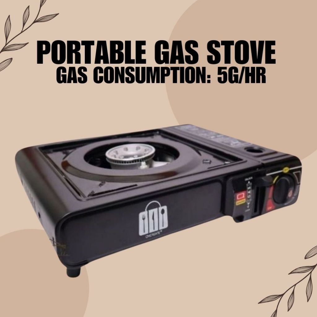 Portable Gas Stove Automatic Butane Camping Stoves | Shopee Philippines