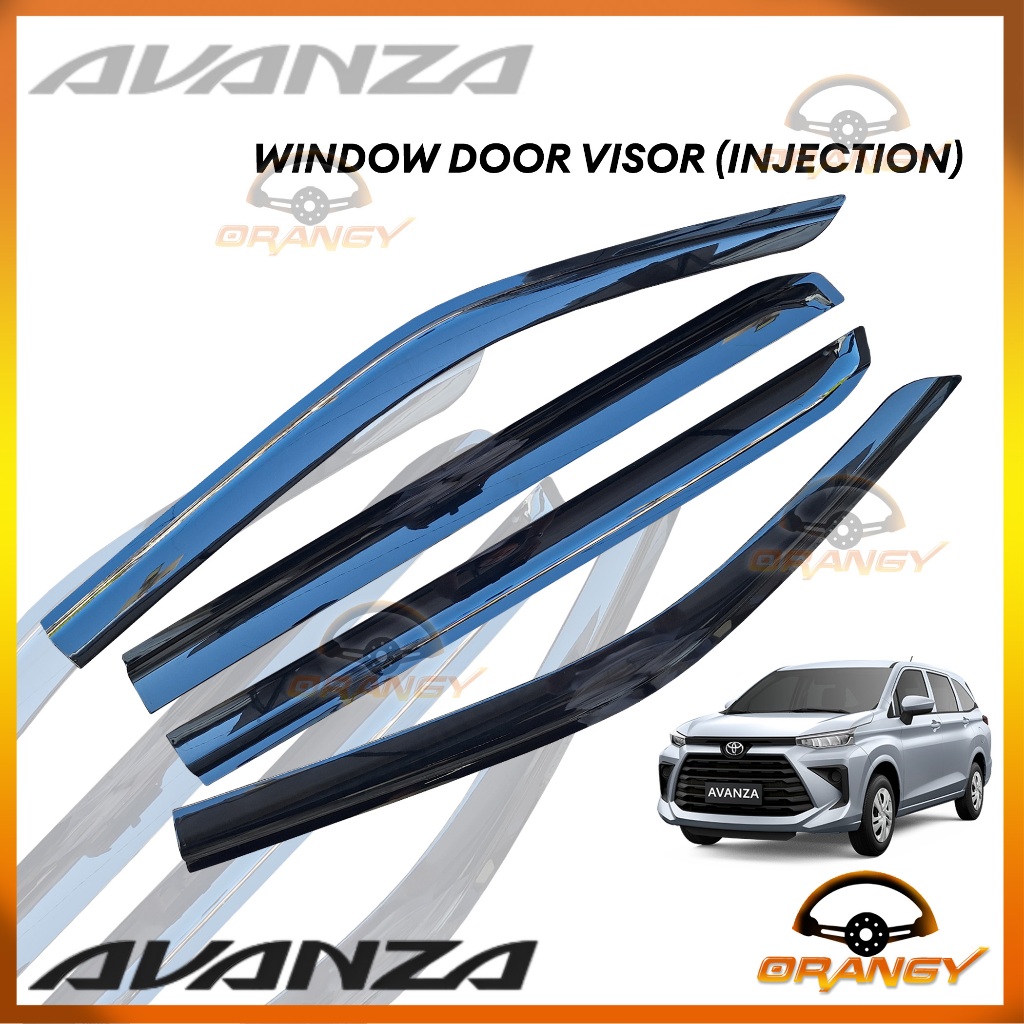 Toyota Avanza 2022 to 2025 OEM (NO LOGO) / INJECTION TYPE Window Door ...