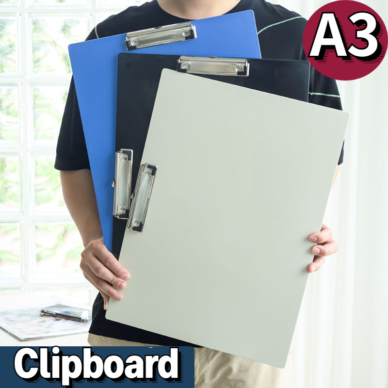 A3 Clipboard Long Folder Paper Organizers Drawing Pad Sketching Board ...