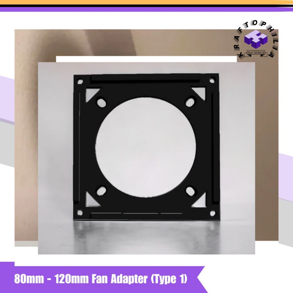 80mm - 120mm Fan Adapter (Flat Type) | Shopee Philippines