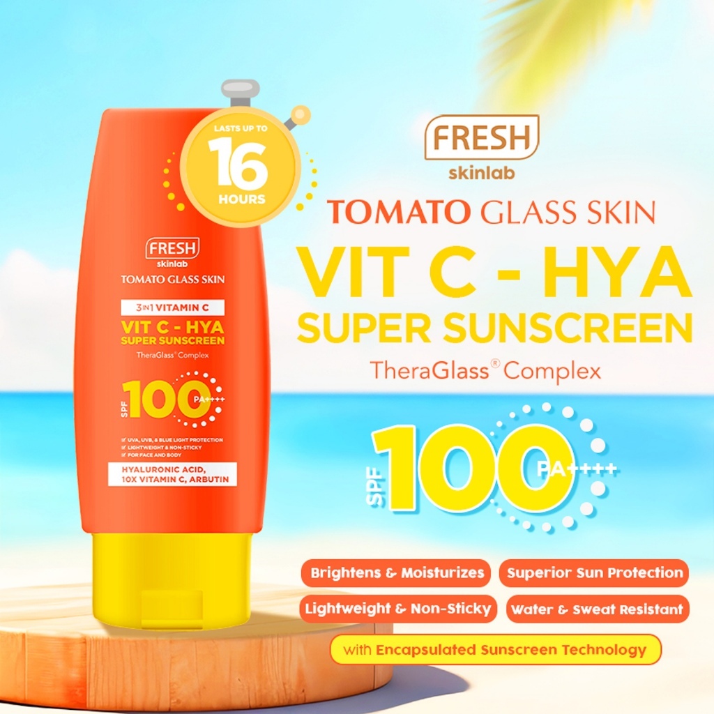 Fresh Skinlab Tomato Glass Skin 3in1 Vitamin C VIT C-HYA Super ...