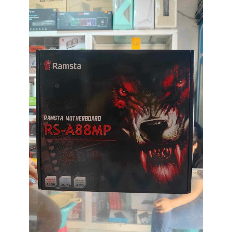 Ramsta RS-A88MP Amd Motherboard A88+ Fm2/Fm2+ ddr3 compatible for ...