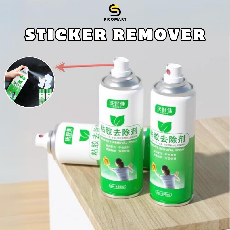 350ml Sticker Remover Spray Car Window Film Adhesive Sticker Cleaning ...